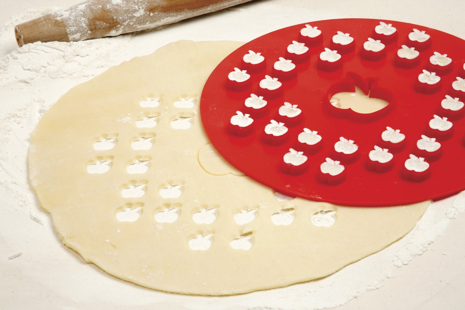 Norpro 3259 Apple Pie Top Cutter, 10-Inch, Red N2 free image download