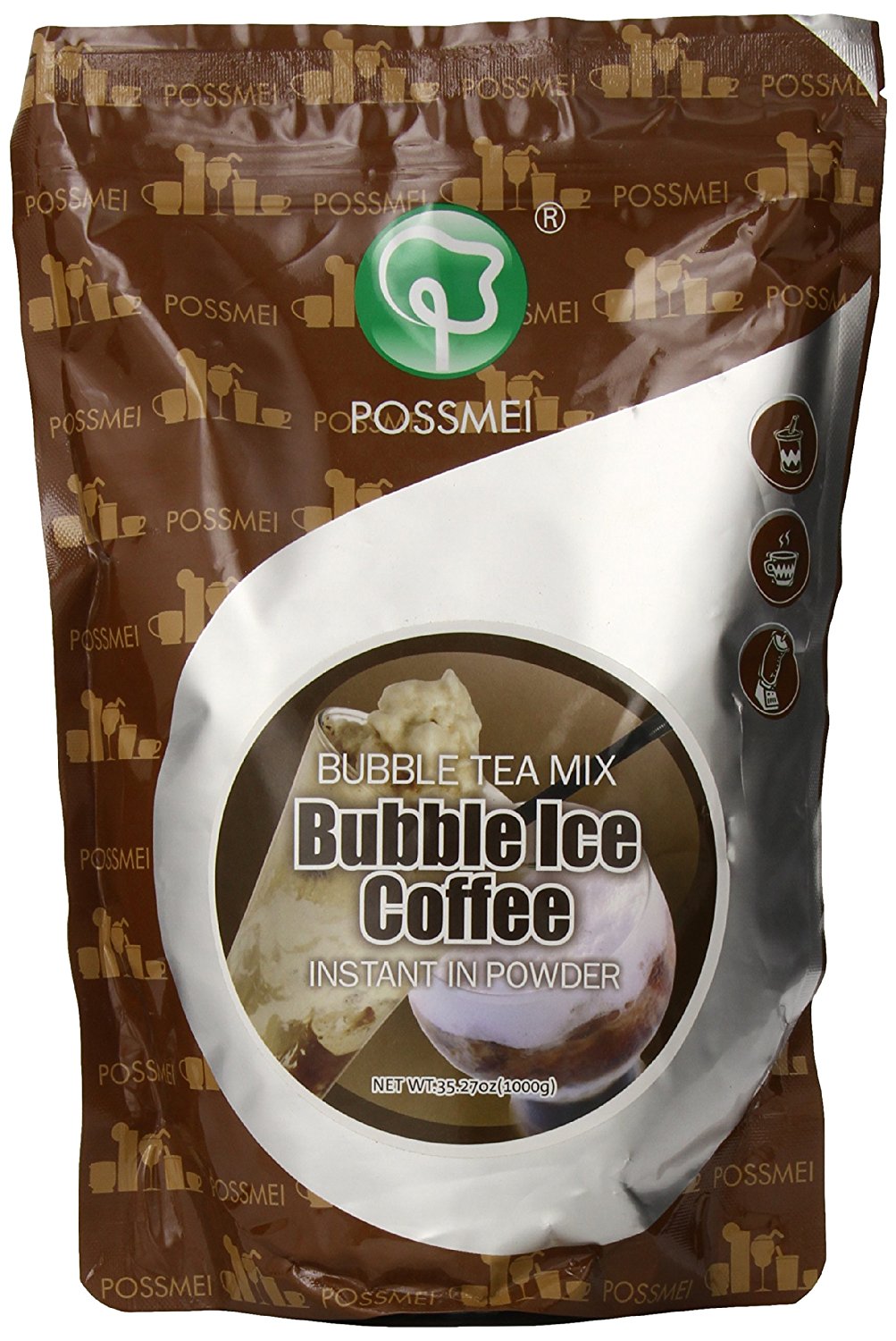 Possmei Bubble Tea Mix Instant Powder, Taro, 2.2 Pound N18 free image ...