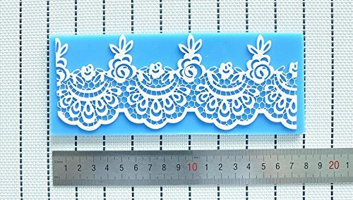 Silicone Mold Lace Sugar Craft Cake Molds Fondant Tools Forma De Bolo ...