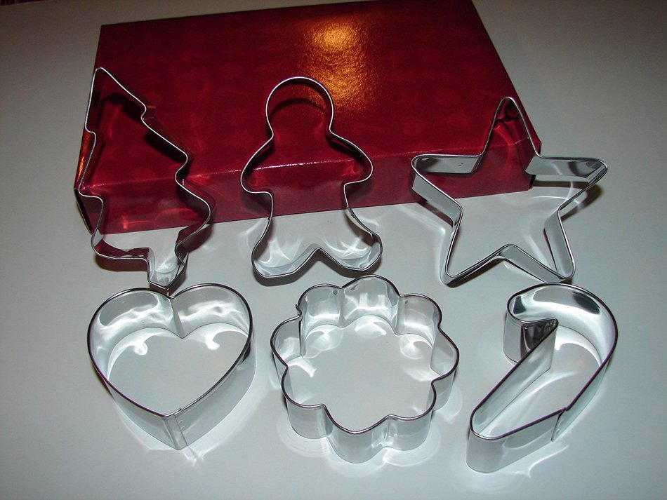 Gourmet Club 6 unique Cookie Cutter Shapes free image download