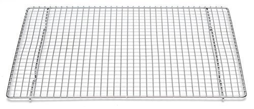 Professional Cross Wire Cooling Rack Half Sheet Pan Grate - 16-1/2" x ...