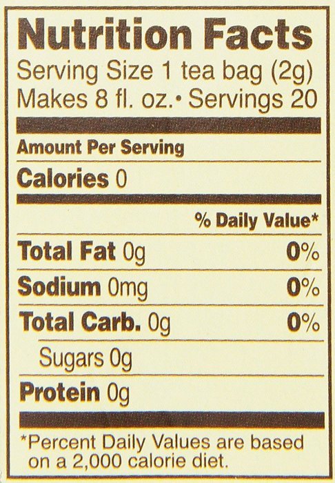 Celestial Seasonings Wild Berry Zinger Herbal Tea, 20 Count (Pack of 6 ...