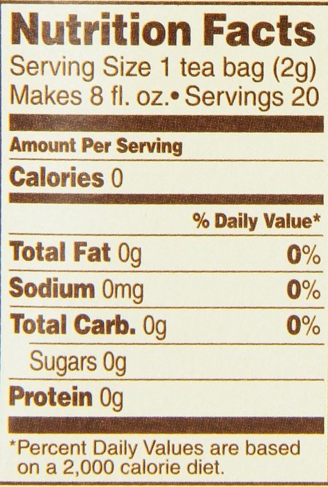 Celestial Seasonings Wild Berry Zinger Herbal Tea, 20 Count (Pack of 6 ...