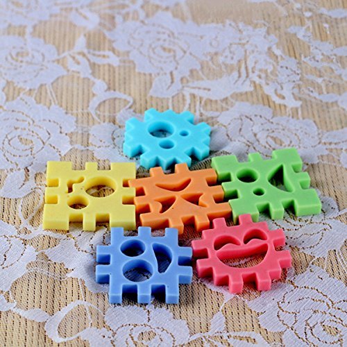 "dipshop Blocks Expression Silicone Cookie Mold Fondant Cake Mould ...