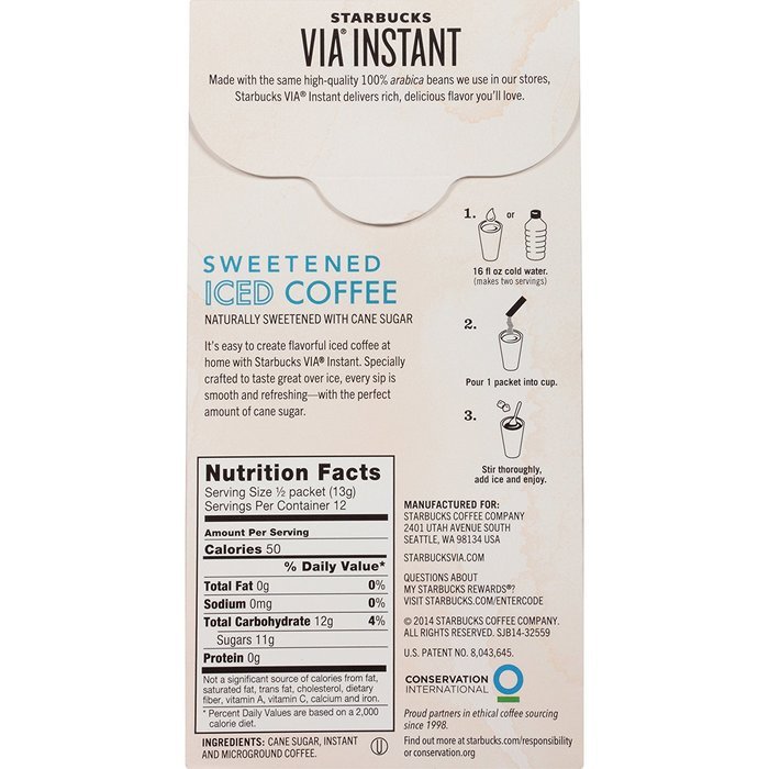 Starbucks VIA Instant Coffee, Very Berry Hibiscus Refresher, 36 Count ...