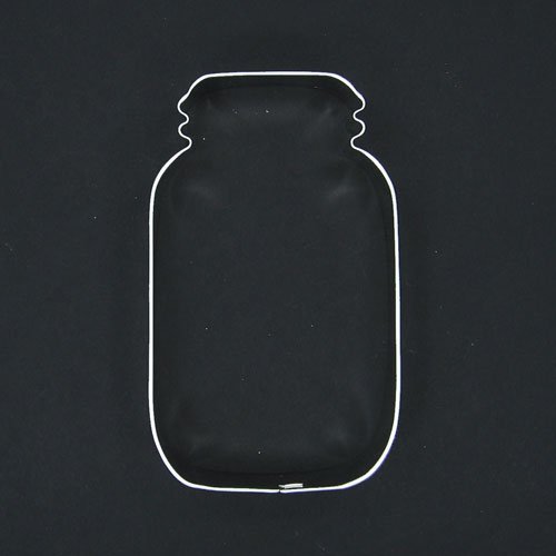 4.5" Mason Jar Cookie Cutter for Wedding Party Favor Decor Custom ...
