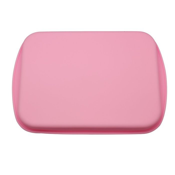 SelfTek Silicone Cake Mould Rectangle Nonstick Oven Tray for Baking and ...