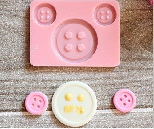 Silicone fastener fondant mold/ cake decorating mould/decorative tools ...