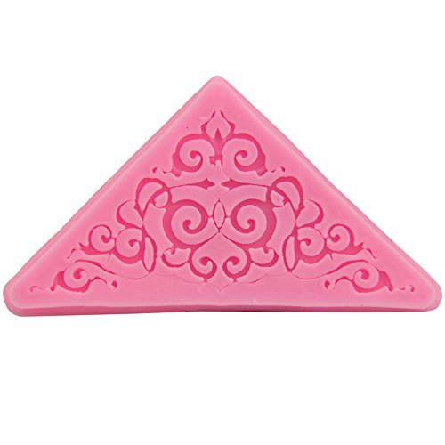 Mr.S Shop DIY Triangle Lace Silicone Mold Cake Decorating Flower Maker ...