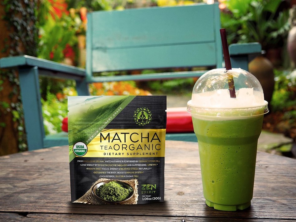 Matcha Green Tea Powder Organic ( Japanese Premium Culinary Grade ...