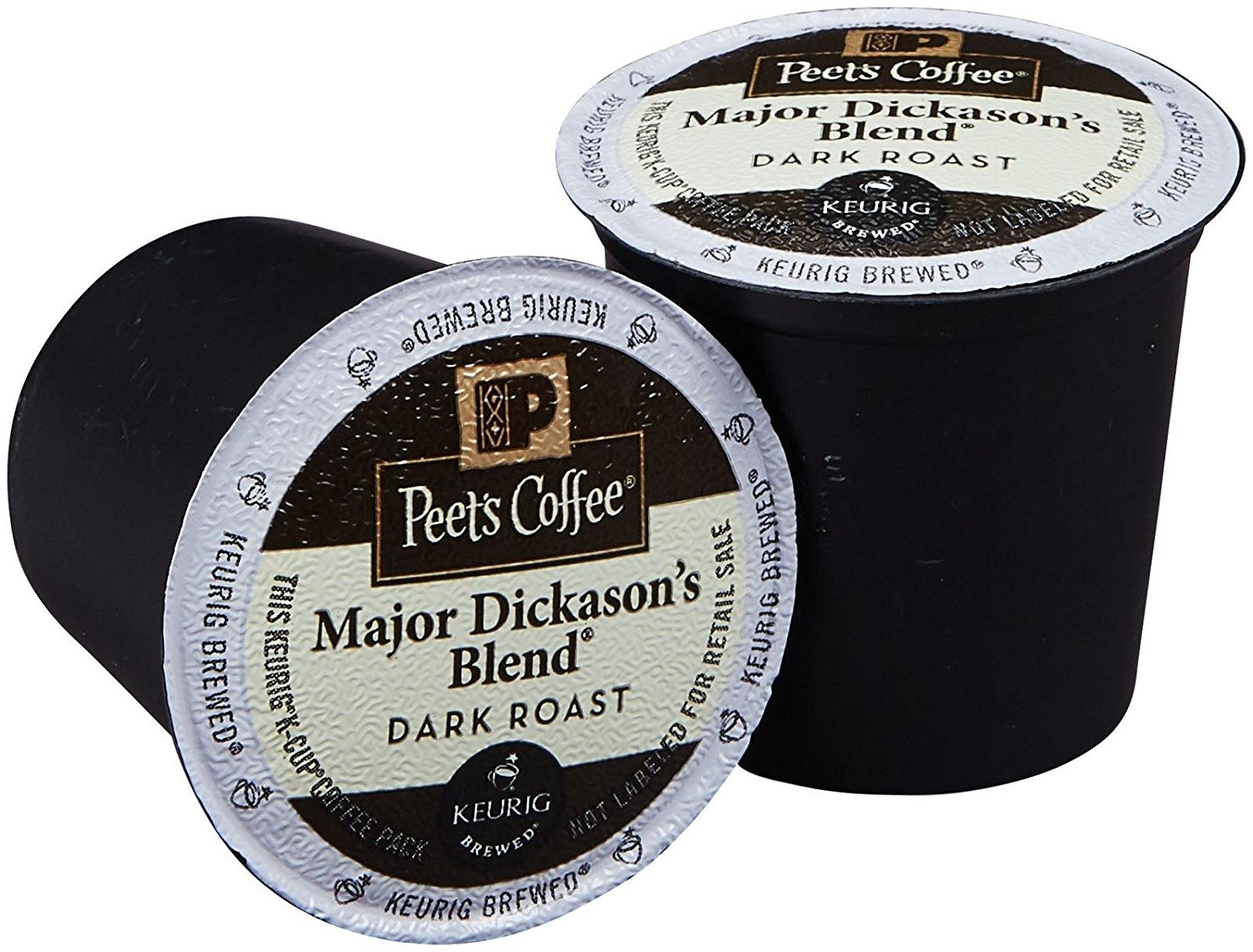Peet's Coffee Major Dickasons Single Cup Capsule, 96-Count (6 boxes of ...