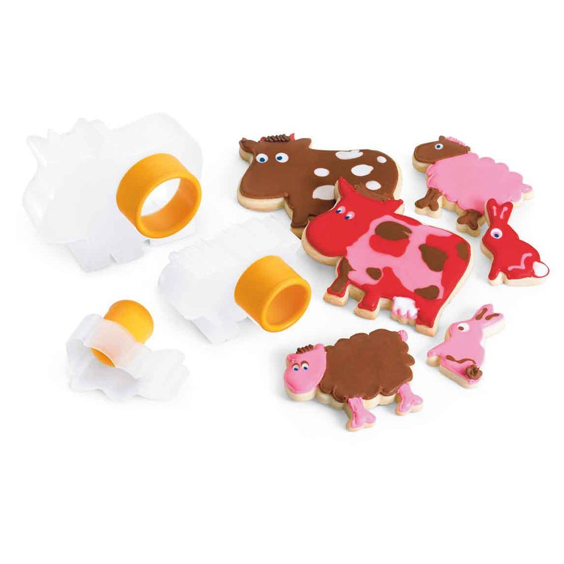 Cuisipro Yellow Farm Cookie Cutters free image download