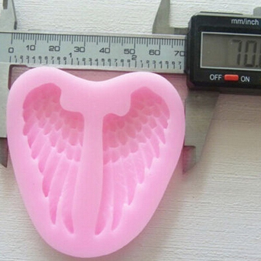 Dahlonega Silicone Angel Wing Fondant Silicone Sugar Craft Molds DIY ...