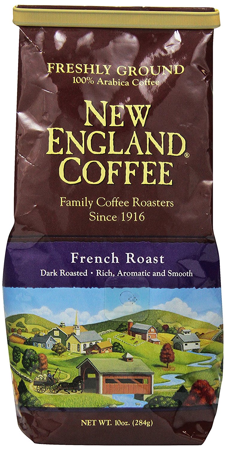 New England Coffee Hazelnut Creme, Decaffeinated, 10 Ounce N6 free ...