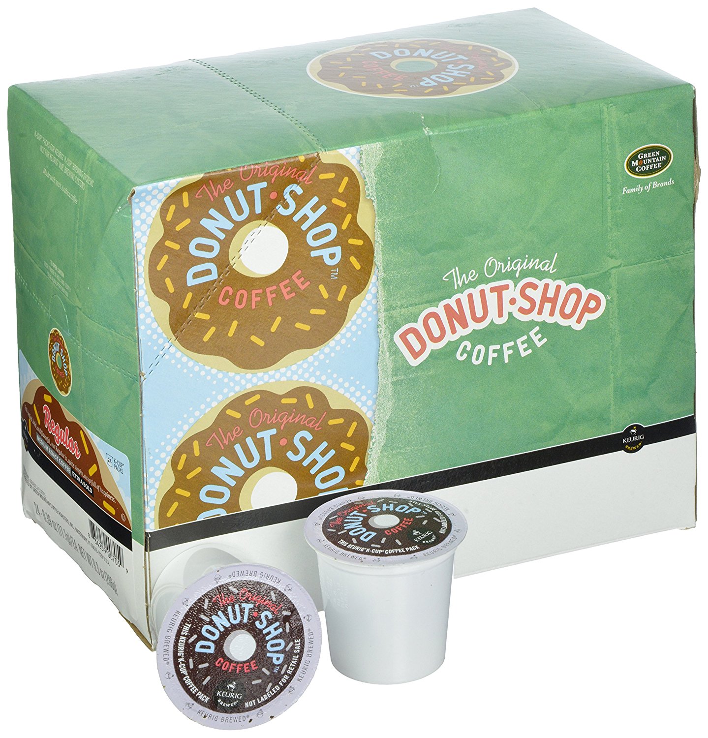 The Original Donut Shop, Regular, Medium Extra Bold, Keurig K-Cups, 72 ...