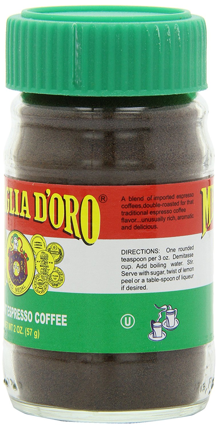 Medaglia D'Oro Instant Espresso Coffee, 2 Ounce (Pack of 12) N5 free ...