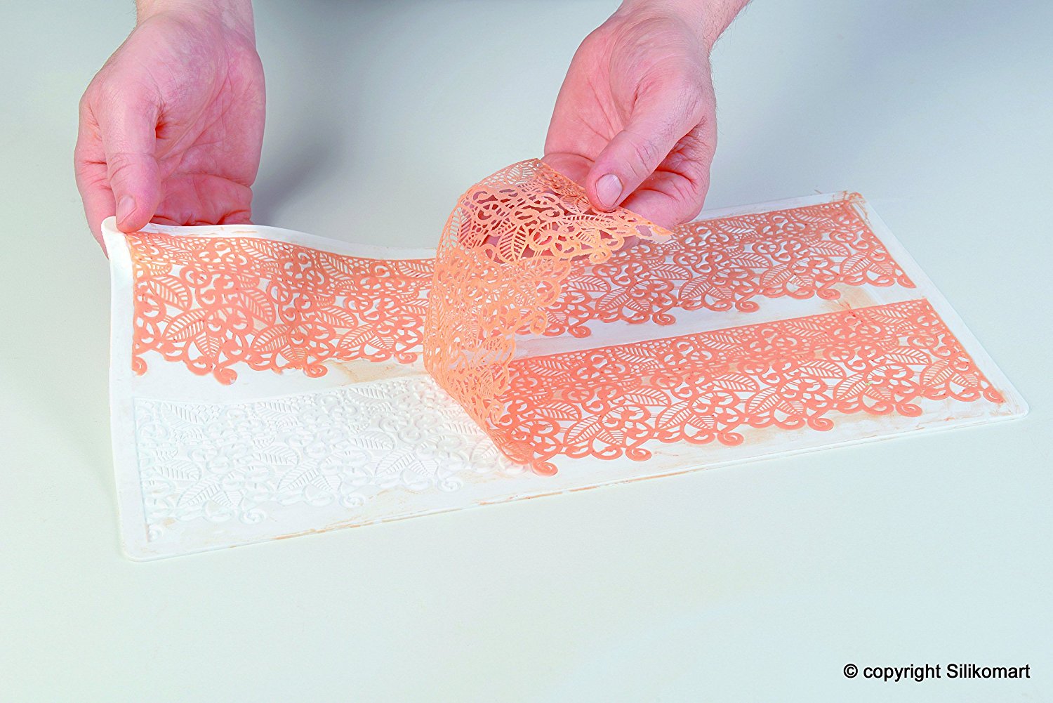 Silikomart Silicone Wonder Cakes Collection Sugar Lace Mats for Cake ...