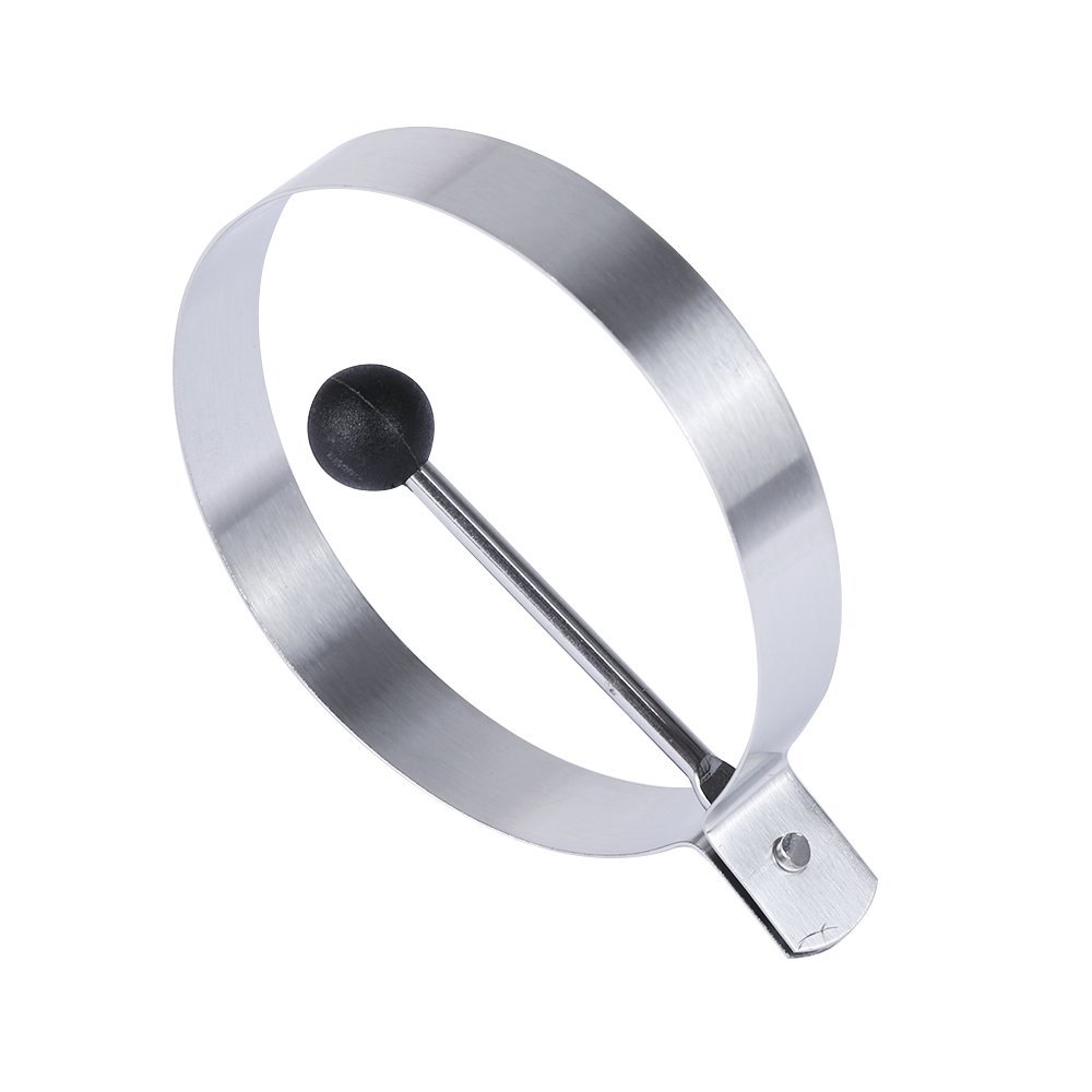 Fried Egg Shaper Mold , Vangoddy Stainless Steel Egg Mould Cooking ...