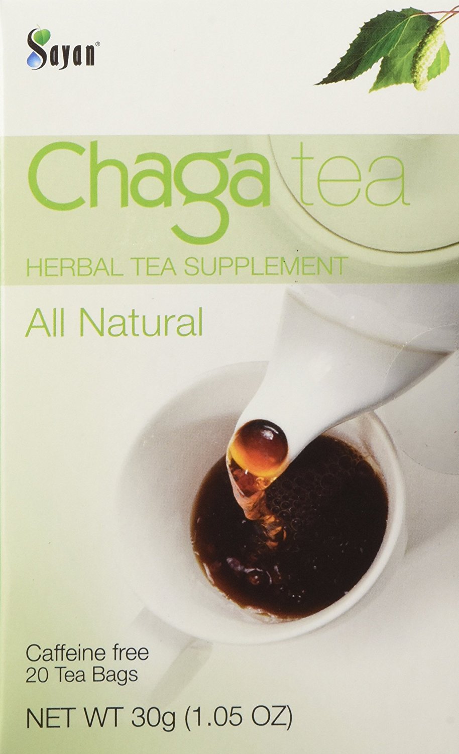 Sayan Siberian Chaga Mushroom Tea - Exclusive blend of Raw + Extract ...