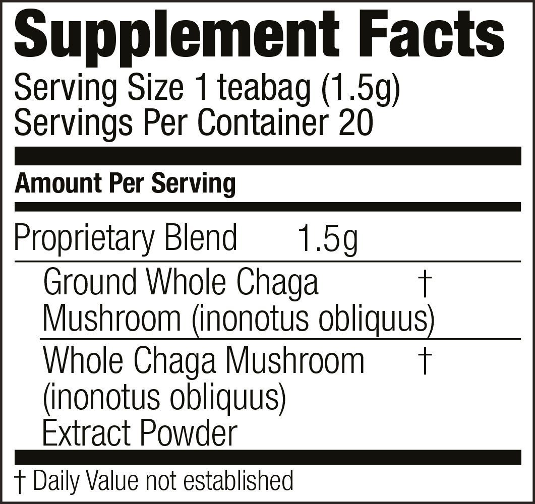 Sayan Siberian Chaga Mushroom Tea - Exclusive blend of Raw + Extract ...