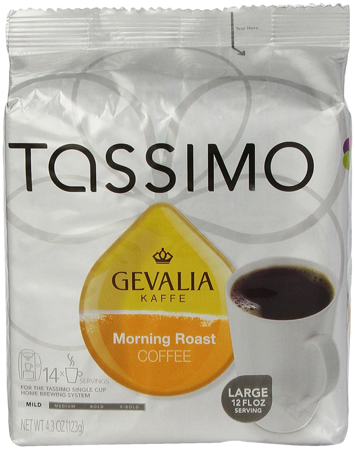 Tassimo Gevalia Kaffe Morning Roast 14 T-discs free image download