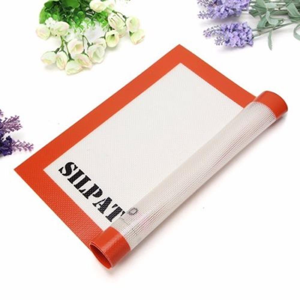 Bakeware Silicone Baking Mat Food Grade Fiberglass Non-stick Dough ...