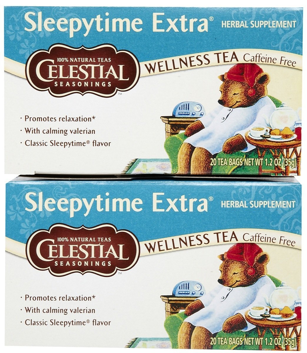 Celestial Seasonings Sleepytime Extra Herbal Tea (Pack of 20) N25 free ...