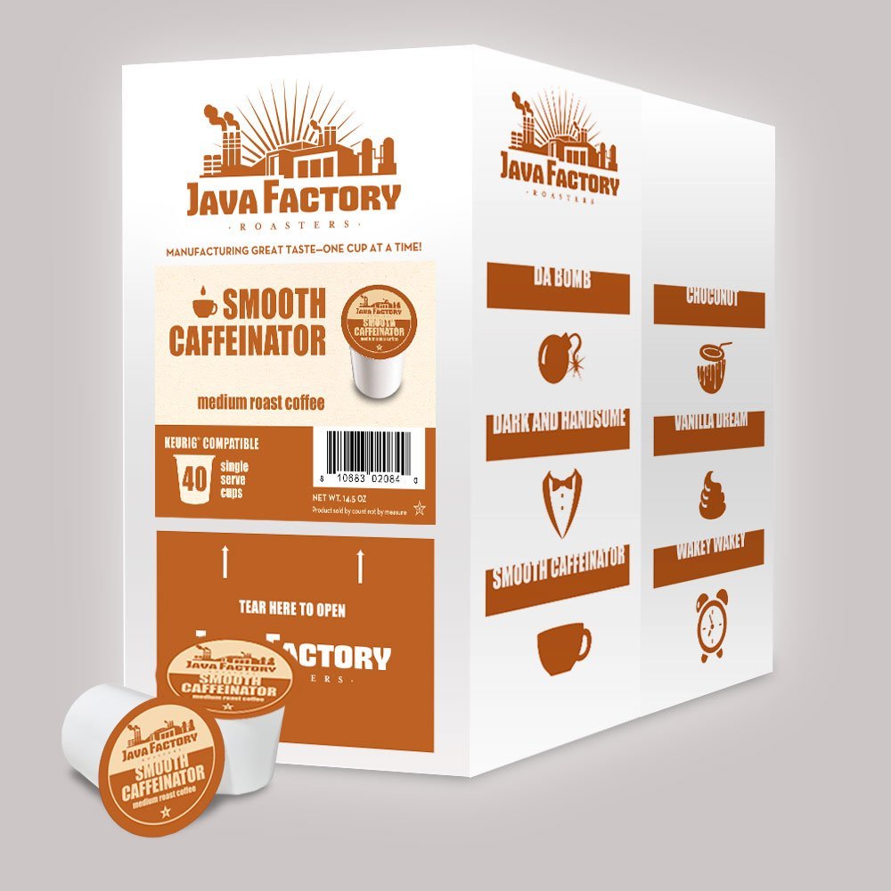Java Factory Variety Pack Single-cup Coffee for Keurig K-Cup Brewers ...
