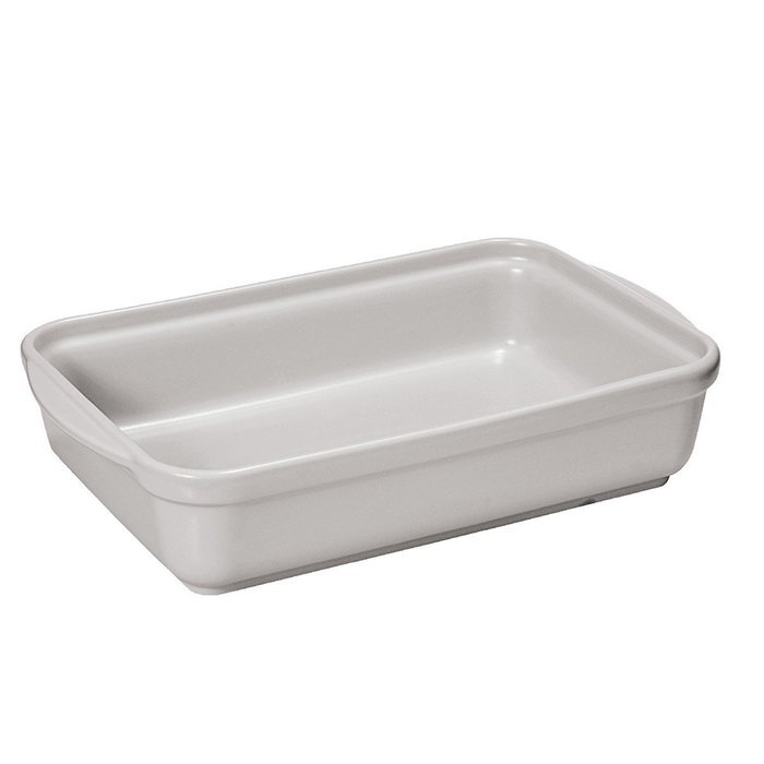 French Home 13-inch Oyster Gray Rectangular Baking Dish free image download