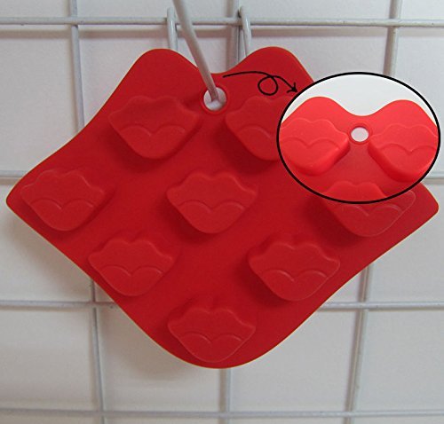 Lariy 8 Holes Creative Kitchen DIY Lips Jelly Chocolates Cakes Mold ...
