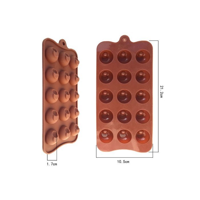 Holds Circle Shaped Fondant Cake Chocolate Pan Candy Soap Silicone Mold ...