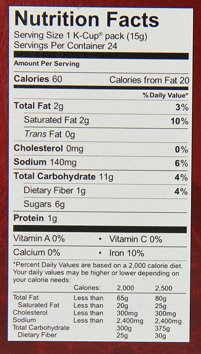 Café Escapes Café Mocha, K-Cup Portion Pack for Keurig Brewers, 24 ...