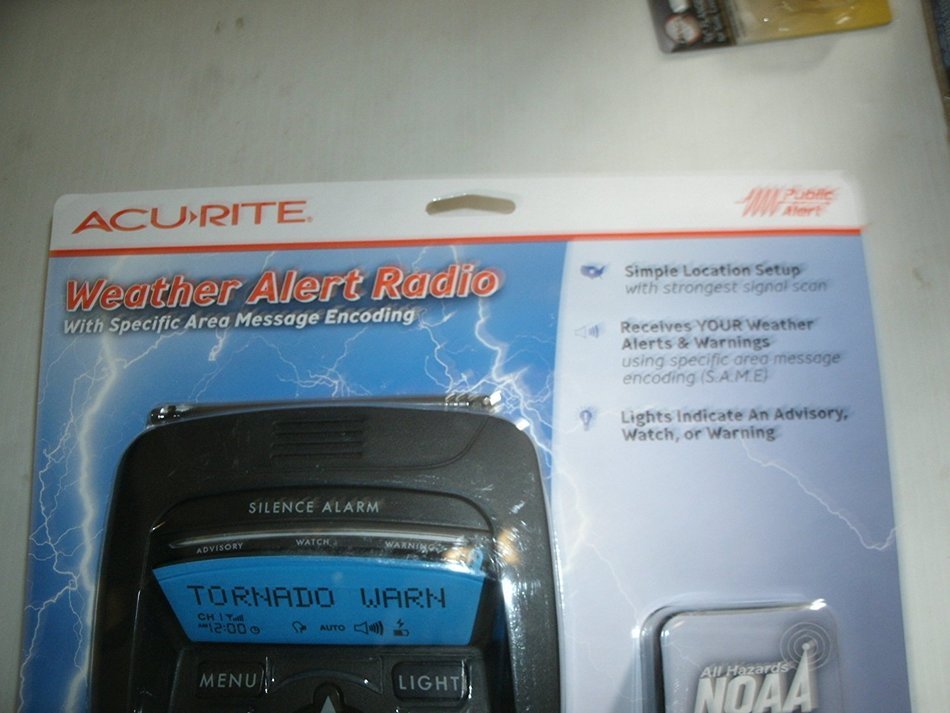 Acu-Rite My Backyard Weather Alert Radio N2 free image download