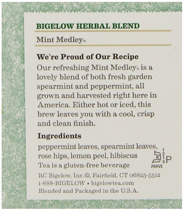 Bigelow Constant Comment Tea, 20-Count Boxes (Pack of 6) N12 free image ...