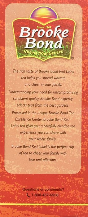Brooke Bond Red Label Tea - 450g N3 free image download