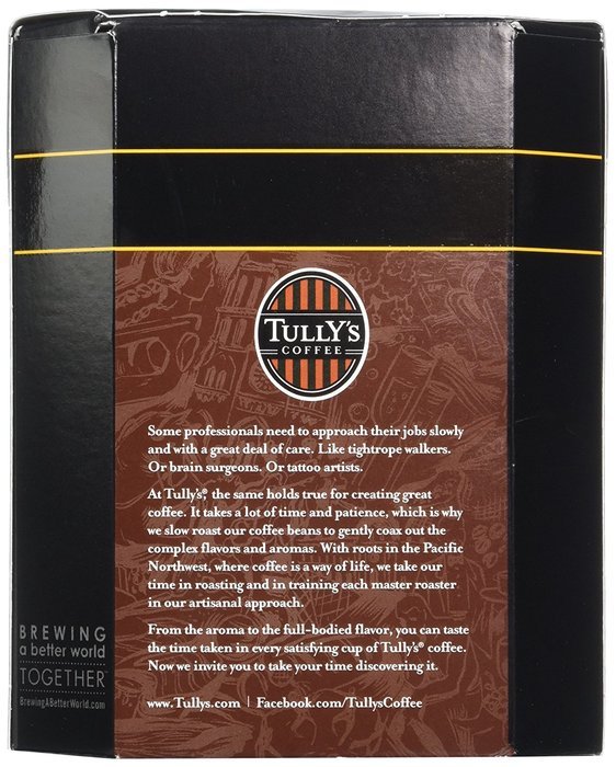 Tully's French Roast Coffee Keurig Vue Portion Pack, 32 Count 0.4 oz ...