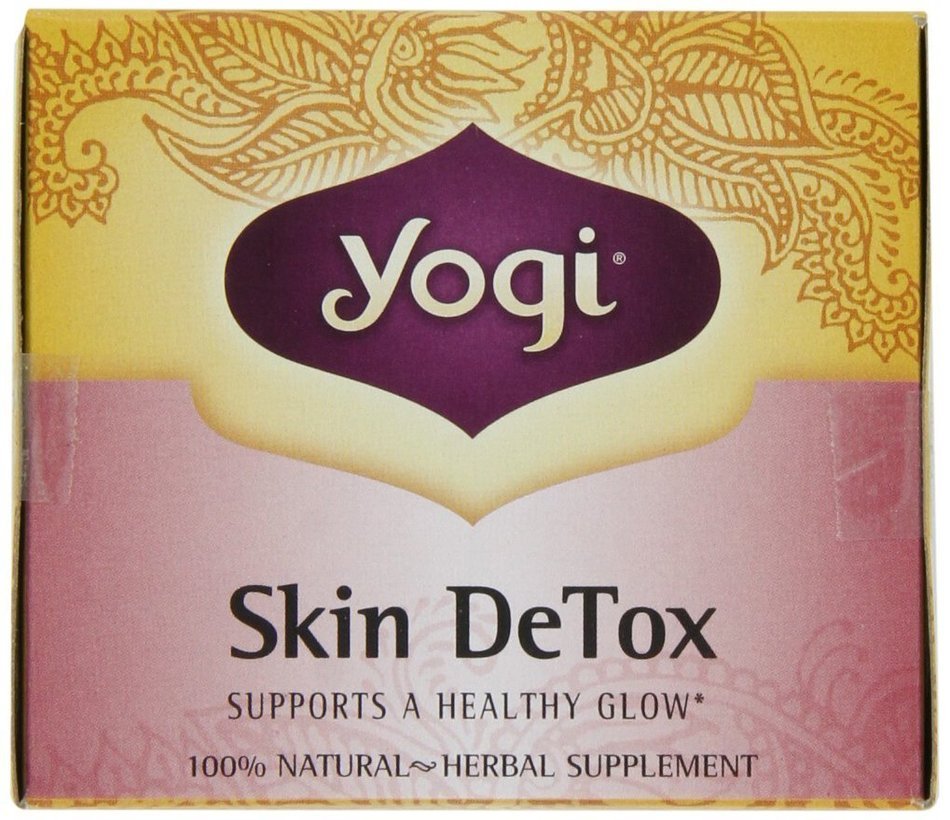 Yogi Skin DeTox Tea, Soothing Rose Hibiscus, 16 Tea Bags (Pack of 6) N5 ...