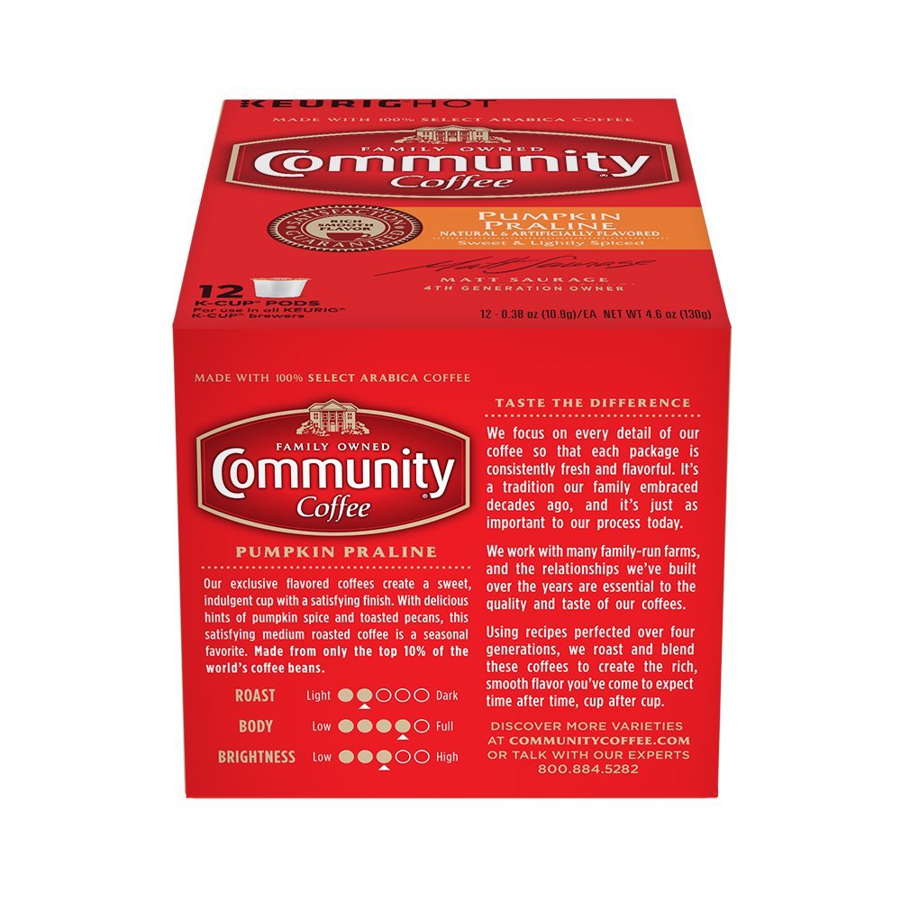 Community Coffee K-Cup Pods, Dark Roast, 12 Count (Pack of 3) N23 free ...