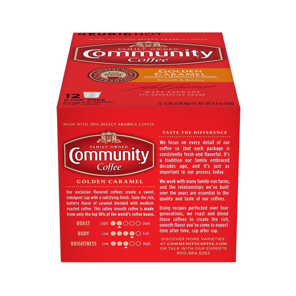 Community Coffee K-Cup Pods, Dark Roast, 12 Count (Pack of 3) N55 free ...