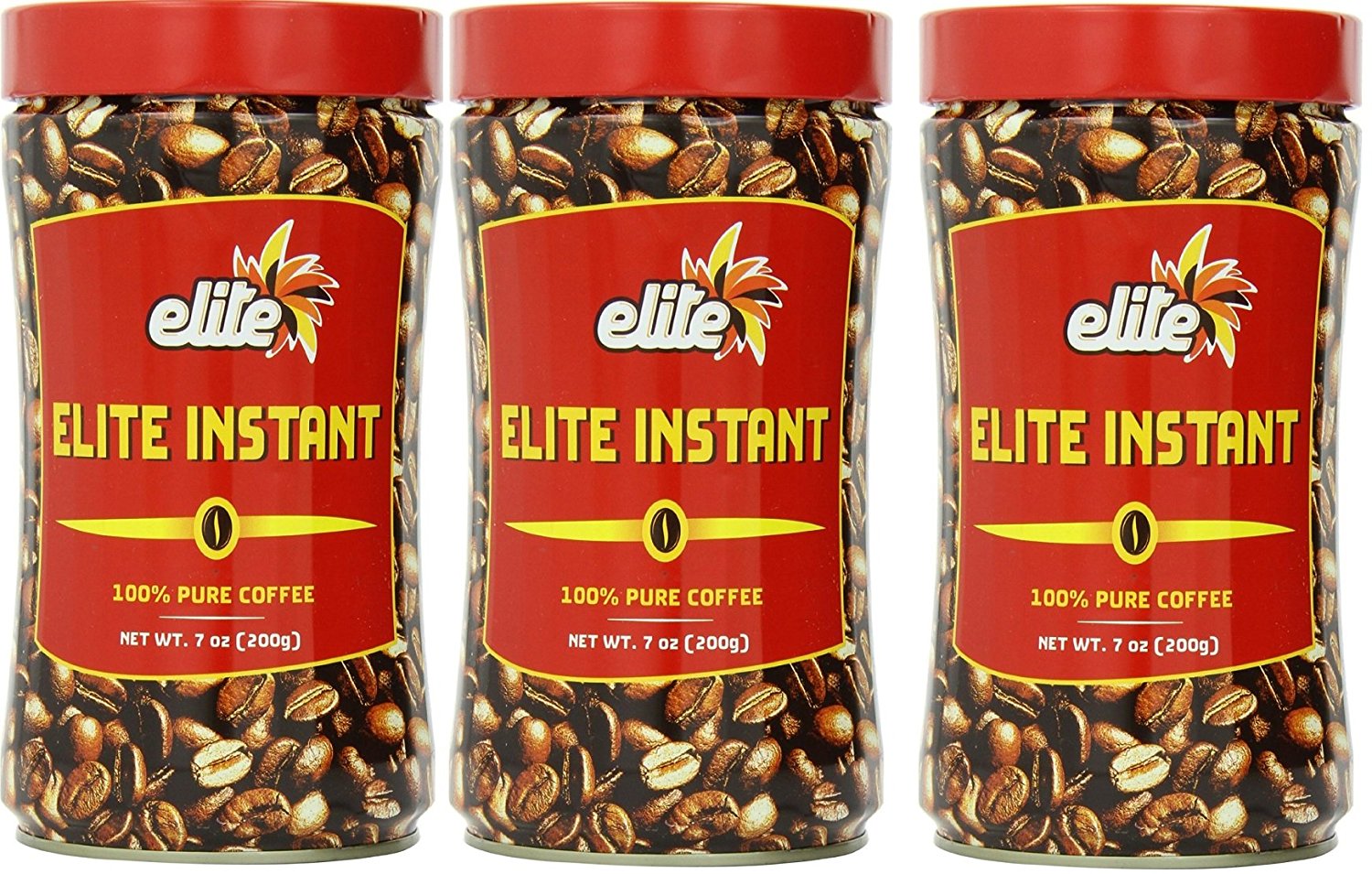 Elite Coffee Instant Tin, 7-Ounce Tins (Pack of 2) N4 free image download