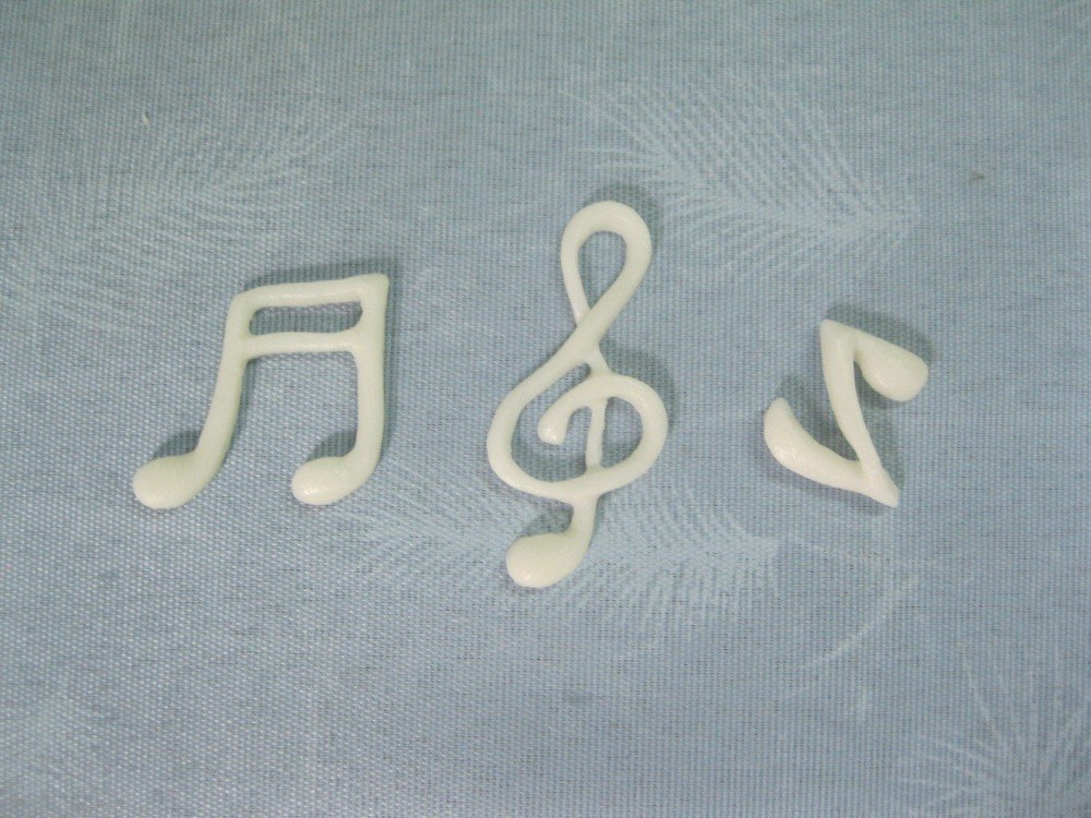 Anyana Chocolate Fondant Silicone Mold Musical Note Sugarcraft Cake ...