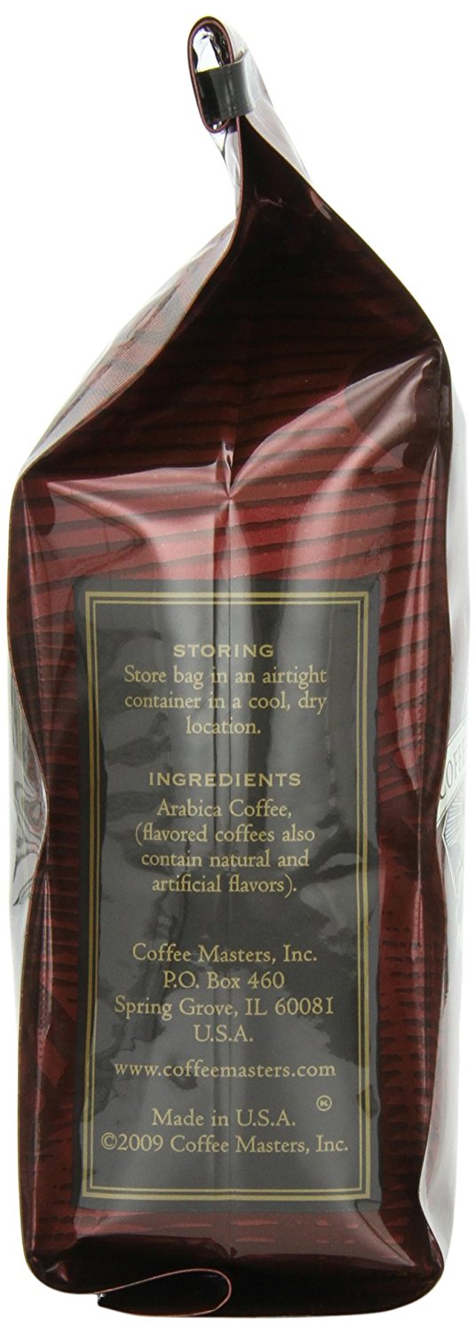 Coffee Masters Flavored Coffee, Caramel Kiss, Ground, 12-Ounce Bags (Pack of 4) N3 free image ...