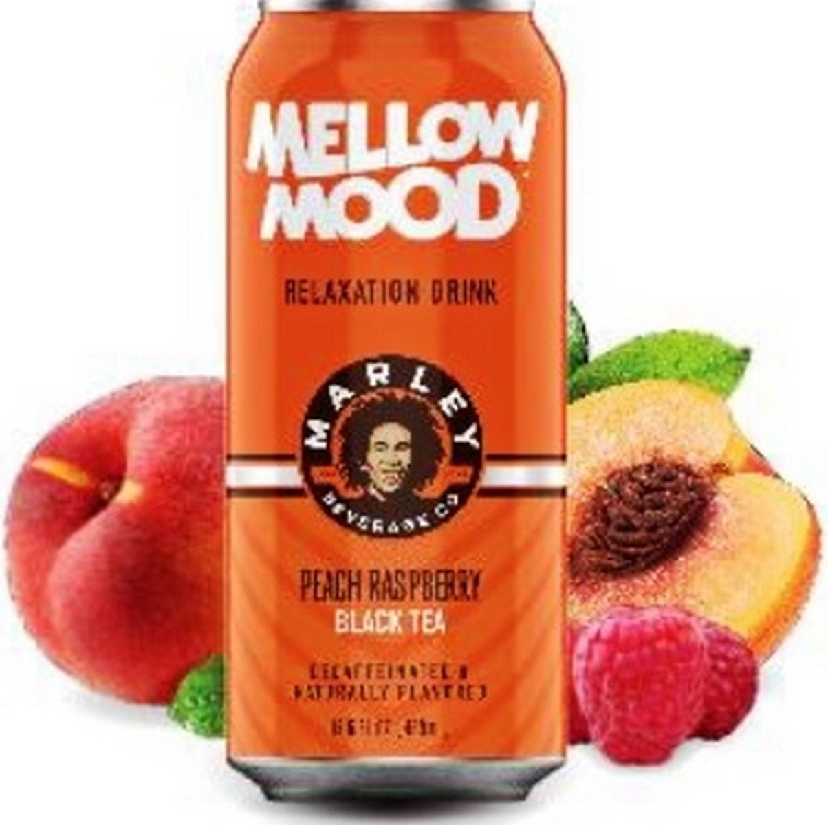 Marley'S Mellow Mood, Rtd, Relx, Blk Tea, Peach/Raspberry, Pack of 12 ...