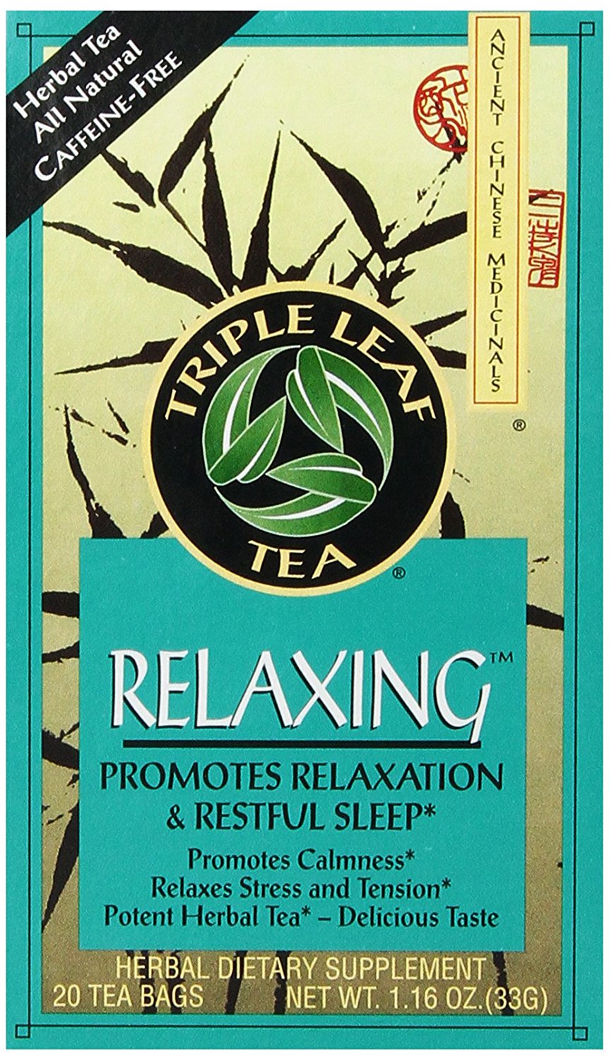 Triple Leaf Tea, Relaxing, 20 Tea Bags (Pack of 6) free image download