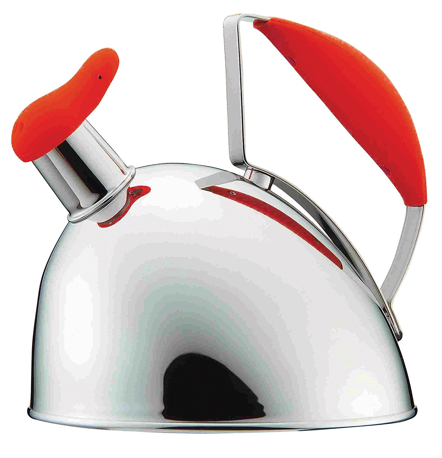 Calypso Basic 2-qt. Whistling Tea Kettle Color: Red free image download