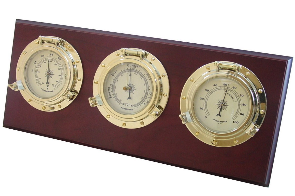 Ambient Weather WS-GL025 Porthole Collection Weather Center with ...