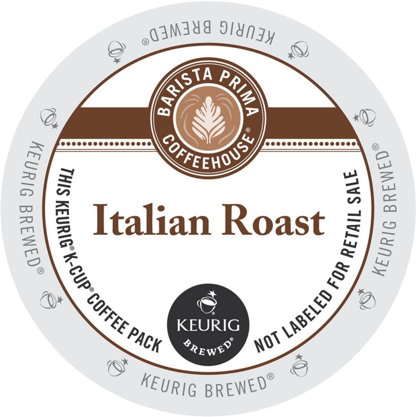 Italian Roast K-Cup Coffee 96 Count Variety Pack - Barista Prima ...