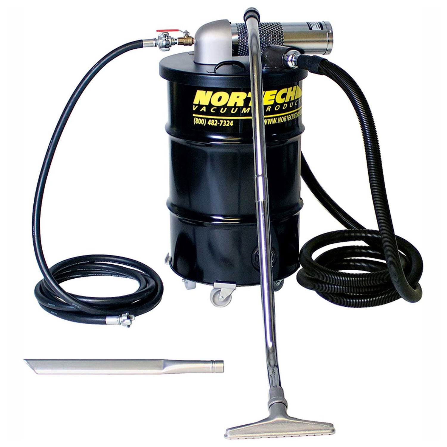 30 Gal. D Vacuum Unit W/ 1.5" Inlet & Attachment Kit - Static ...