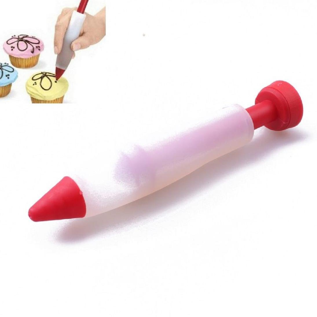 HP95(TM) Home Silicone Food Writing Chocolate Decorating Pen Cake Mold Ice Cream N2 free image ...