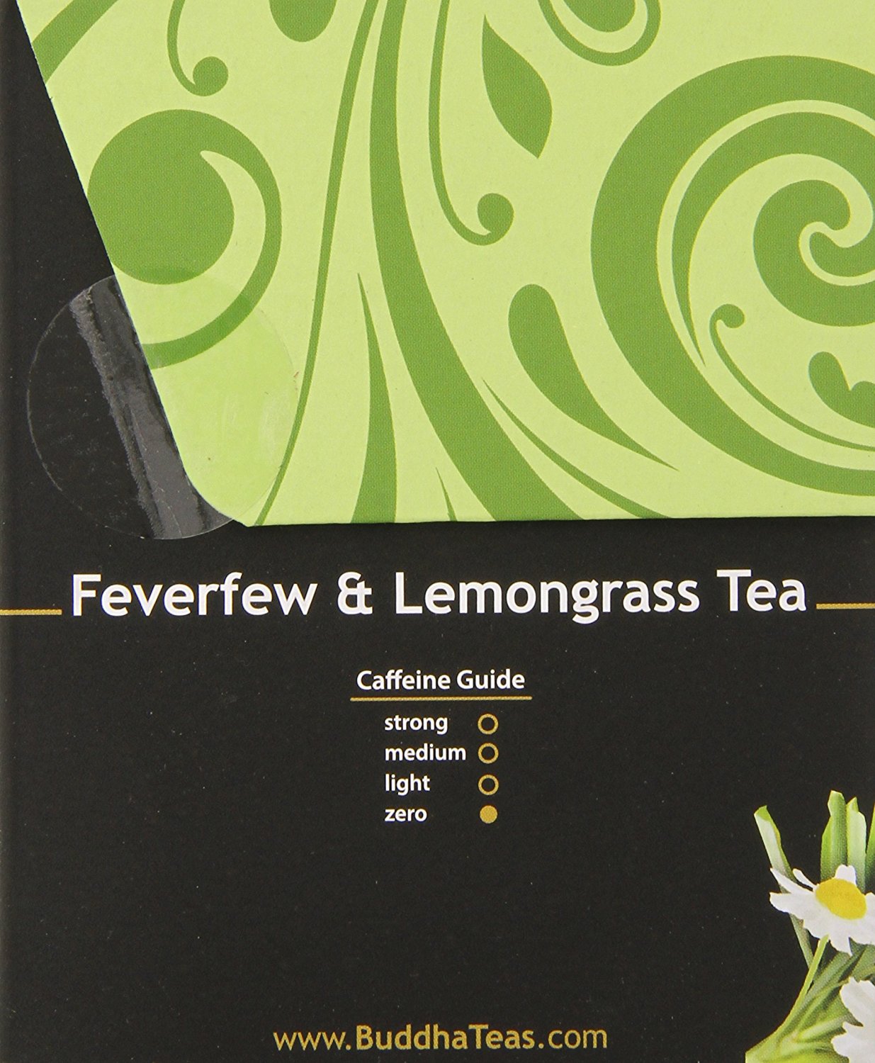 Buddha Teas Feverfew & Lemongrass Tea, 18 Count (Pack of 6) N3 free ...